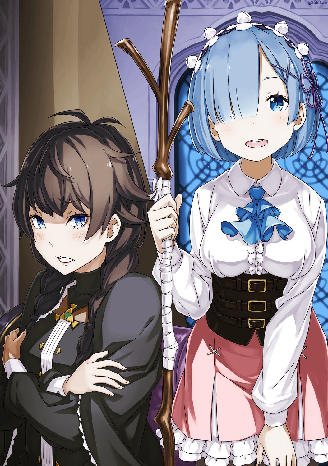 ootsuka shinichirou re:zero kara hajimeru isekai seikatsu rem (re zero) | #1086545 | yande.re